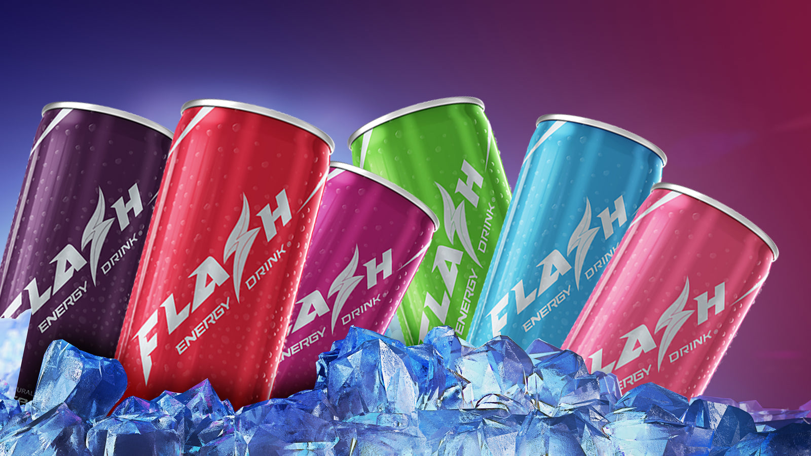 Flash Energy Drink® | Clean Energy, Bold Flavors, No Crash, No Jitters